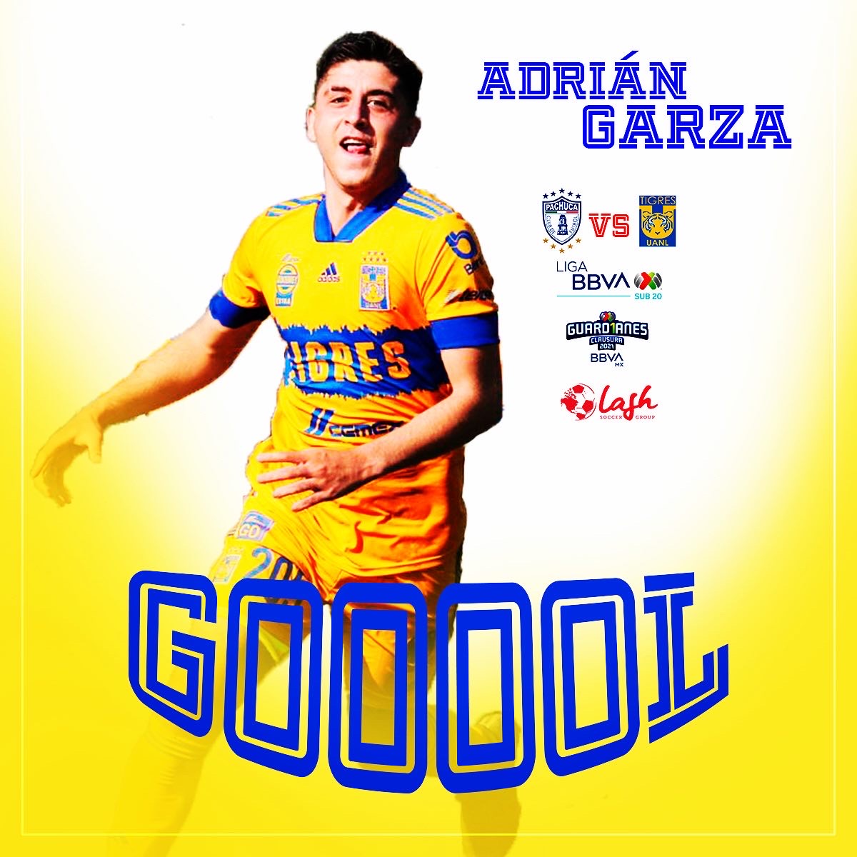 ADRIÁN GARZA GOOL | Lash Soccer Group