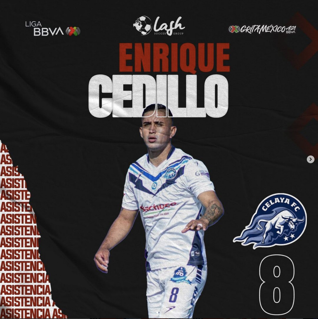 ENRIQUE CEDILLO-ASISTENCIA | Lash Soccer Group