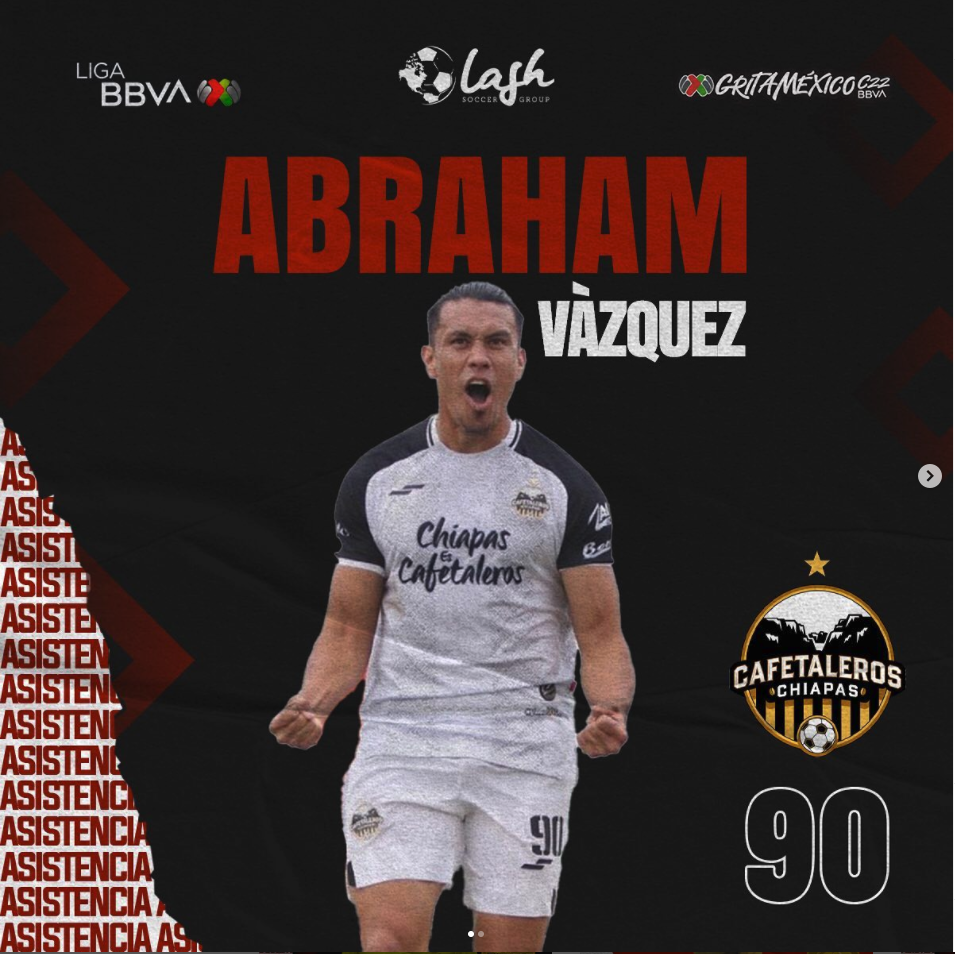 ABRAHAM VÁZQUEZ-ASISTENCIA | Lash Soccer Group